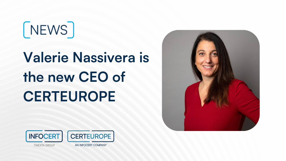 Valerie Nassivera is the new CEO of Certeurope - Tinexta Infocert ...